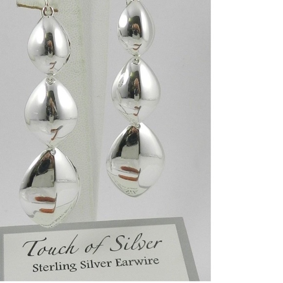Touch of Silver | Jewelry | Touch Of Silver Polished Triple Drop ...